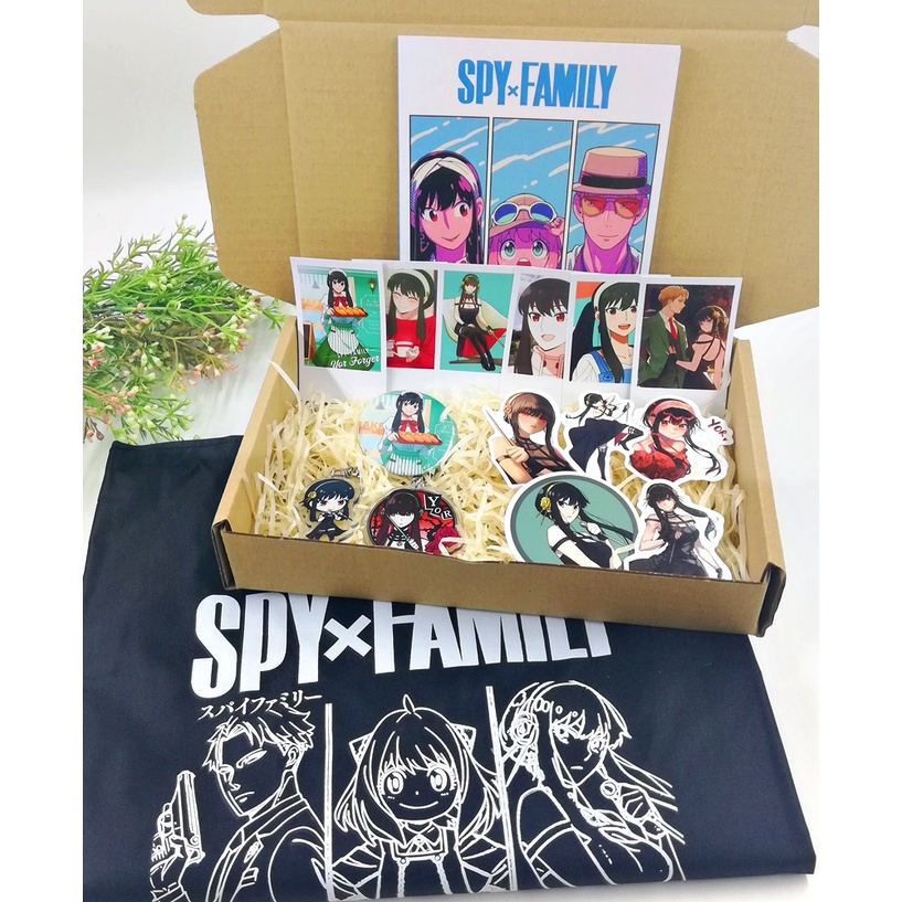 SPY X Family gift box gift set hadiah Anya Forger Loid Yor | Shopee ...