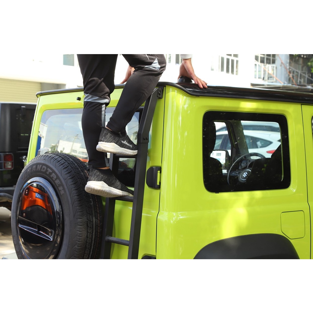 Suzuki Jimny ladder 2019-2024 Car ladder tailgate ladder Aluminum alloy ...