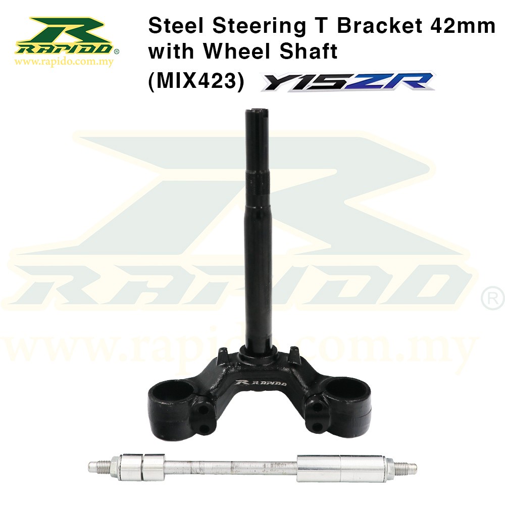 Rapido Yamaha Y15ZR/RS150/Sniper T150 Steel Steering T Bracket / T Fork ...