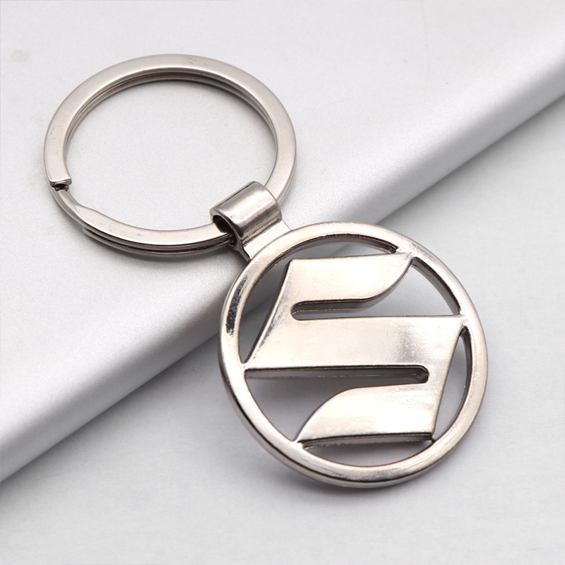 Car Keychain Personality Fashion Metal 3D Logo for Suzuki Kizashi JIMNY ...