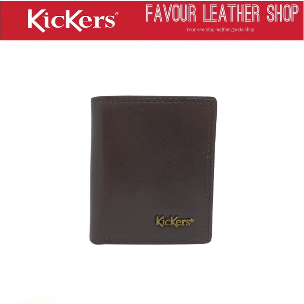 Kickers Genuine Leather Small Wallet (KDIW-VM-50677) | Shopee Malaysia