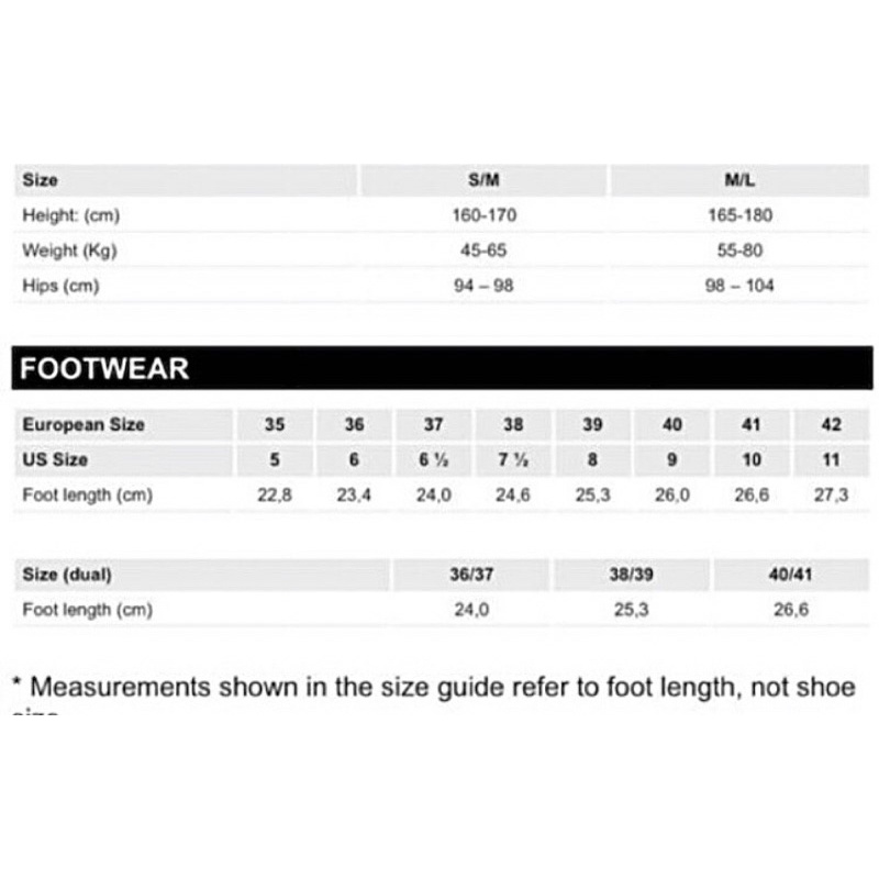Size chart | Shopee Malaysia
