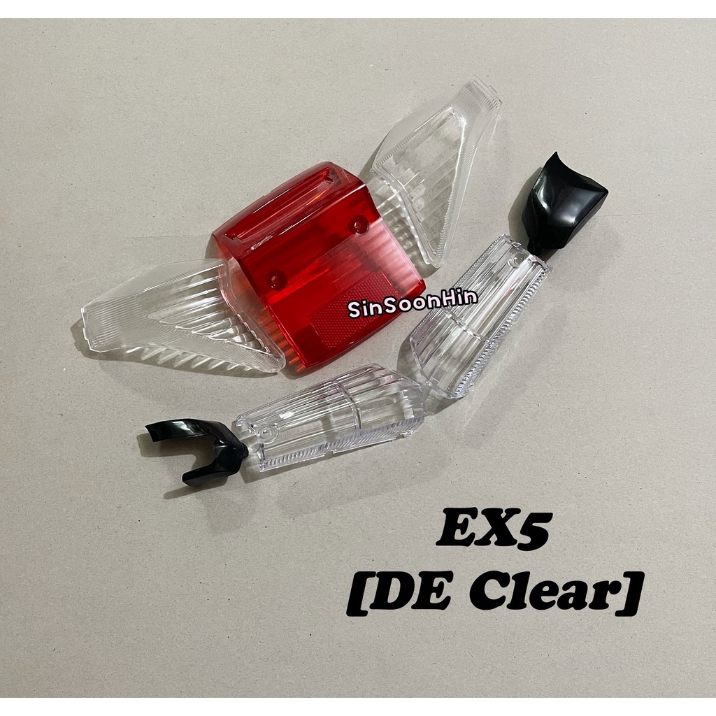 PROMOTION EX5 HP / EX5-DREAM Tail Lamp Cover / Front Signal Lens Cover # cover signal lampu ...