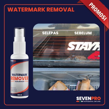 READY STOCK GLASS CAR WATERMARK REMOVER | WATERMARK CERMIN KERETA ...