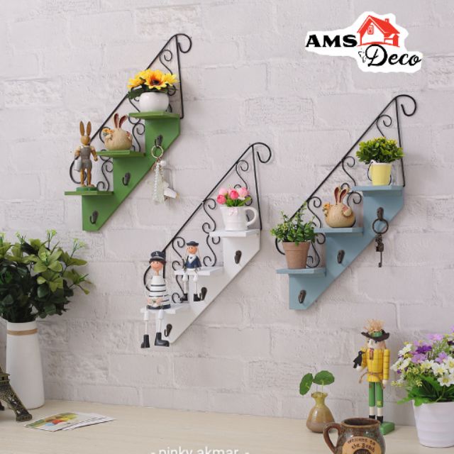 🇲🇾 leader wall deco rack💥wall deco home💥hot item | Shopee Malaysia
