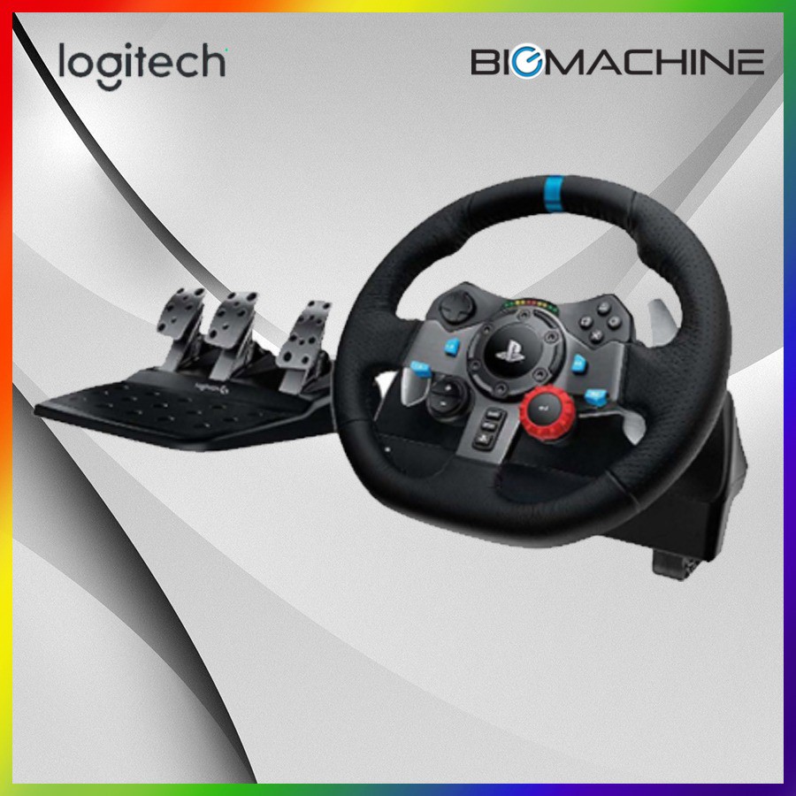 Logitech G29 Driving Force Racing Wheel + Logitech Driving Force ...