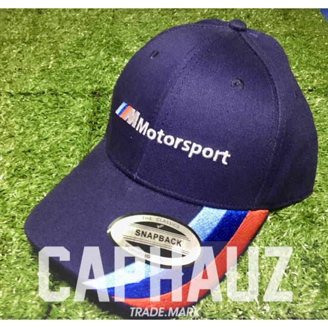 🔥BMW M MOTORSPORT SNAPBACK BASEBALL CAP🔥 | Shopee Malaysia