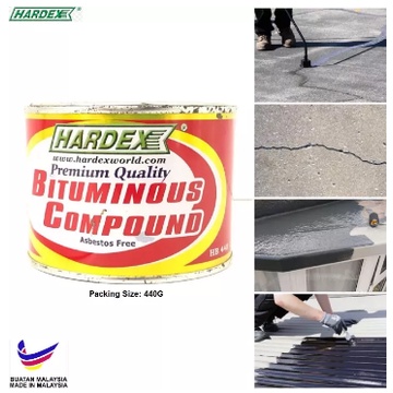 HARDEX Premium Quality Bitumen Compound 440g | Shopee Malaysia