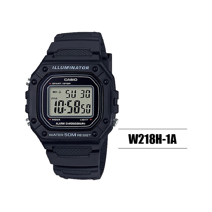 *100% Authentic* Casio W218H W218(W-218H / W-218HC / W-218HD) Series ...