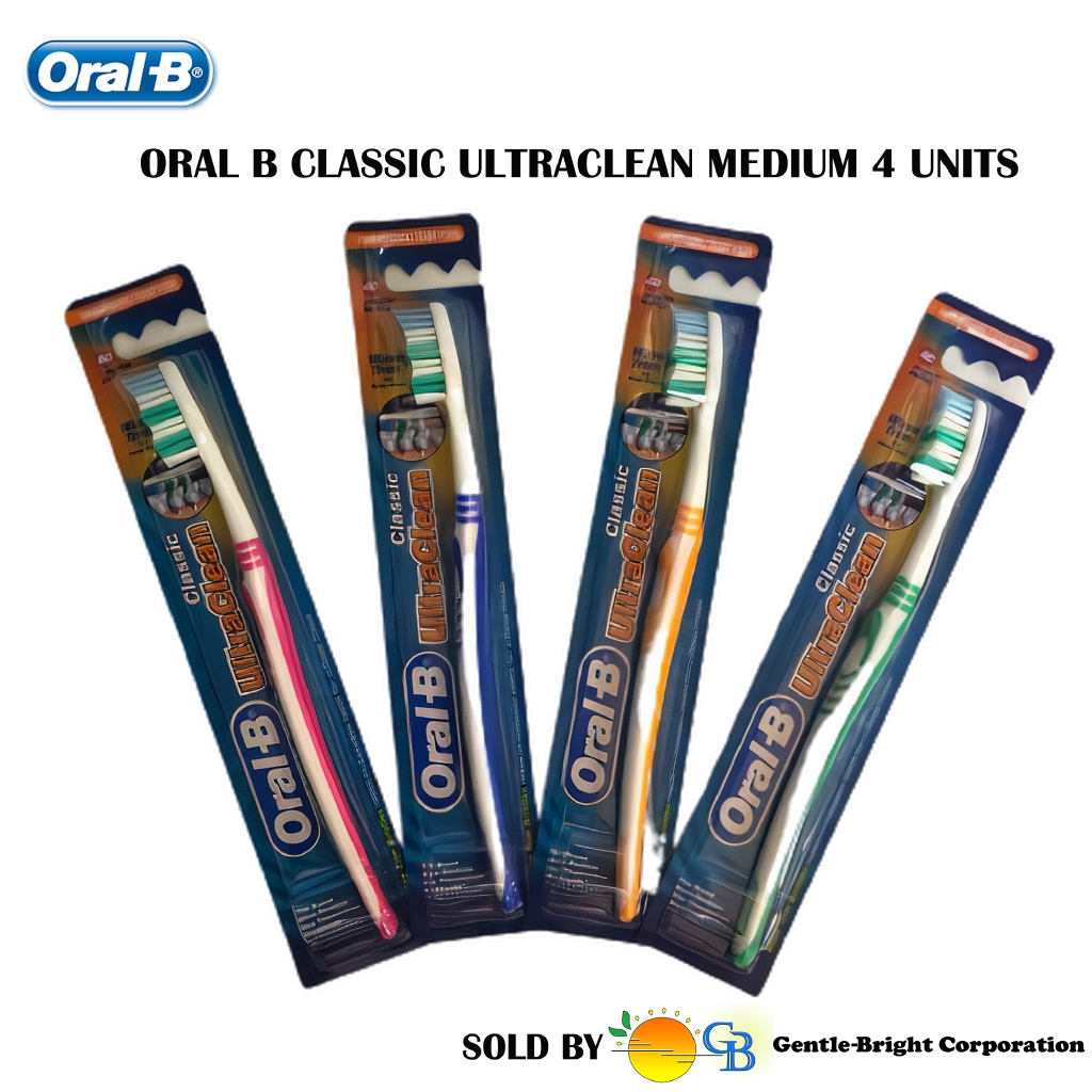 Oral-B Ultra Clean-Medium (4units) | Shopee Malaysia