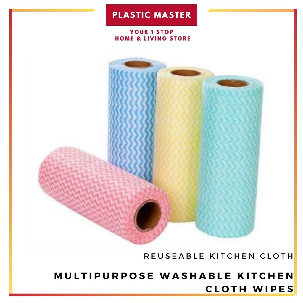 Multipurpose Reusable Washable Kitchen Cloth Wipes Non-woven Kitchen ...