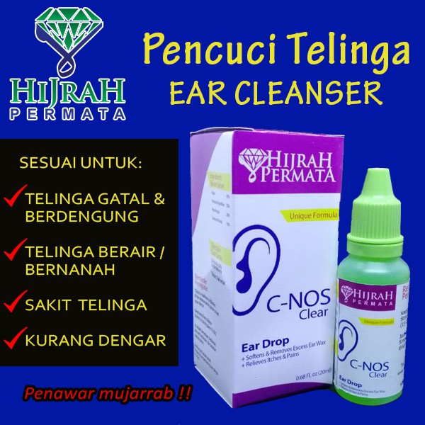 💯% Original Ear Cleanser Ubat Pencuci Telinga Mujarrab | Shopee Malaysia