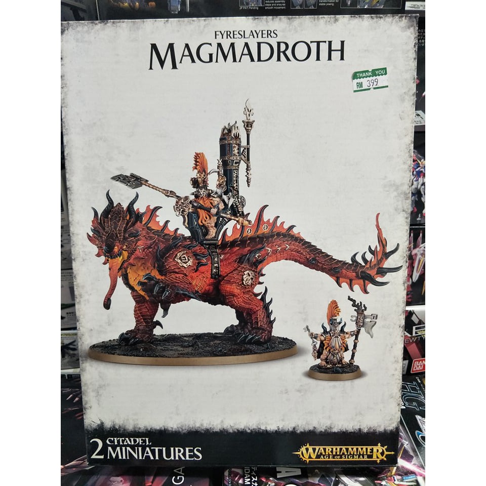 Warhammer Age Of Sigmar Fyreslayers Magmadroth | Shopee Malaysia