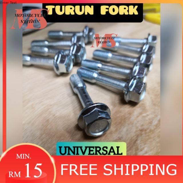 PROMOSI🔥 Special Fork Screw Y15ZR/VF3i/RS150R/LC135/NVX155 Lower Turun ...