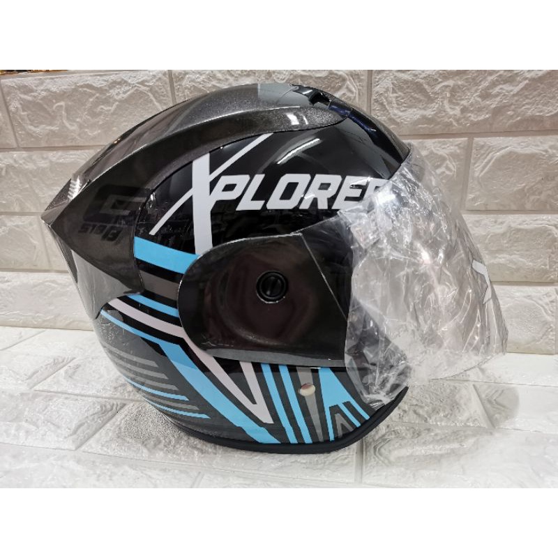 HELMET XDOT ( XPLORER) G518B - 4 COLORS | Shopee Malaysia