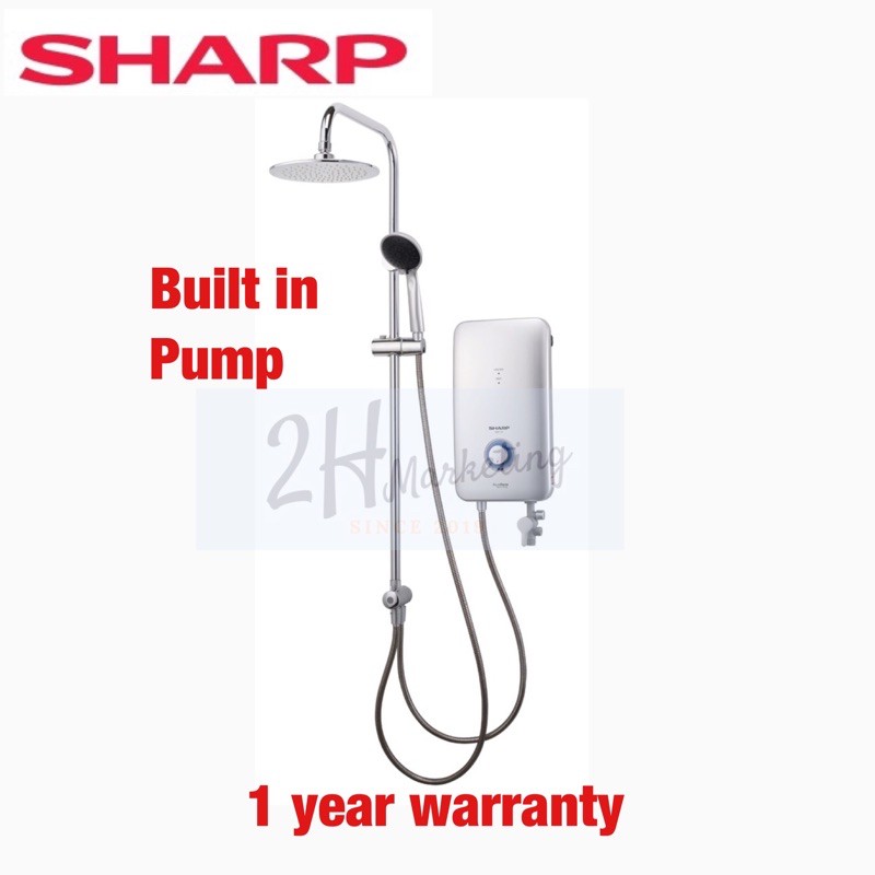 SHARP WHP315RN Instant Water Heater with Rain Shower | Shopee Malaysia