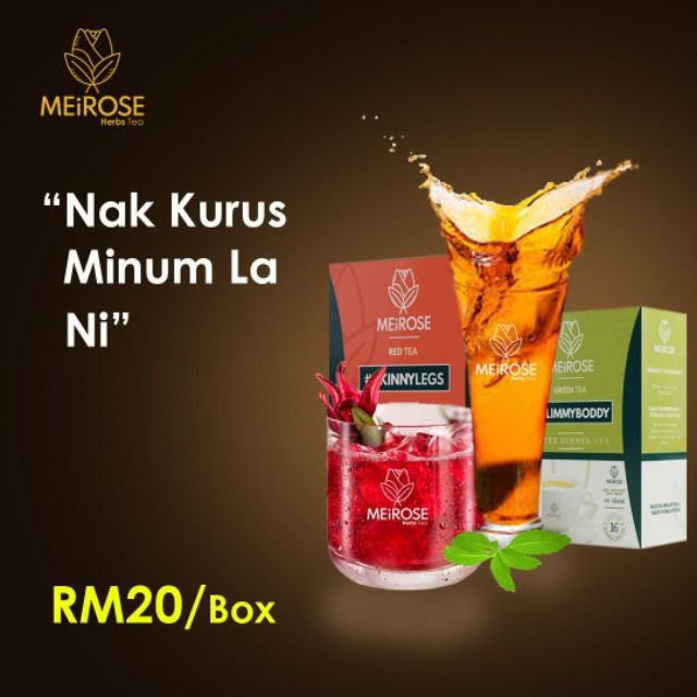 Detox Tea I Skinny Legs I Slimmy Body Detox Slimming Tea (TEH KURUS ...