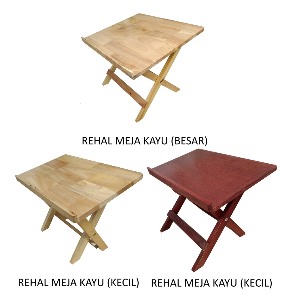 𝐑𝐄𝐇𝐀𝐋 𝐌𝐄𝐉𝐀 𝐊𝐀𝐘𝐔 | Rehal Kayu Lipat Al-Quran Mengaji | Shopee Malaysia