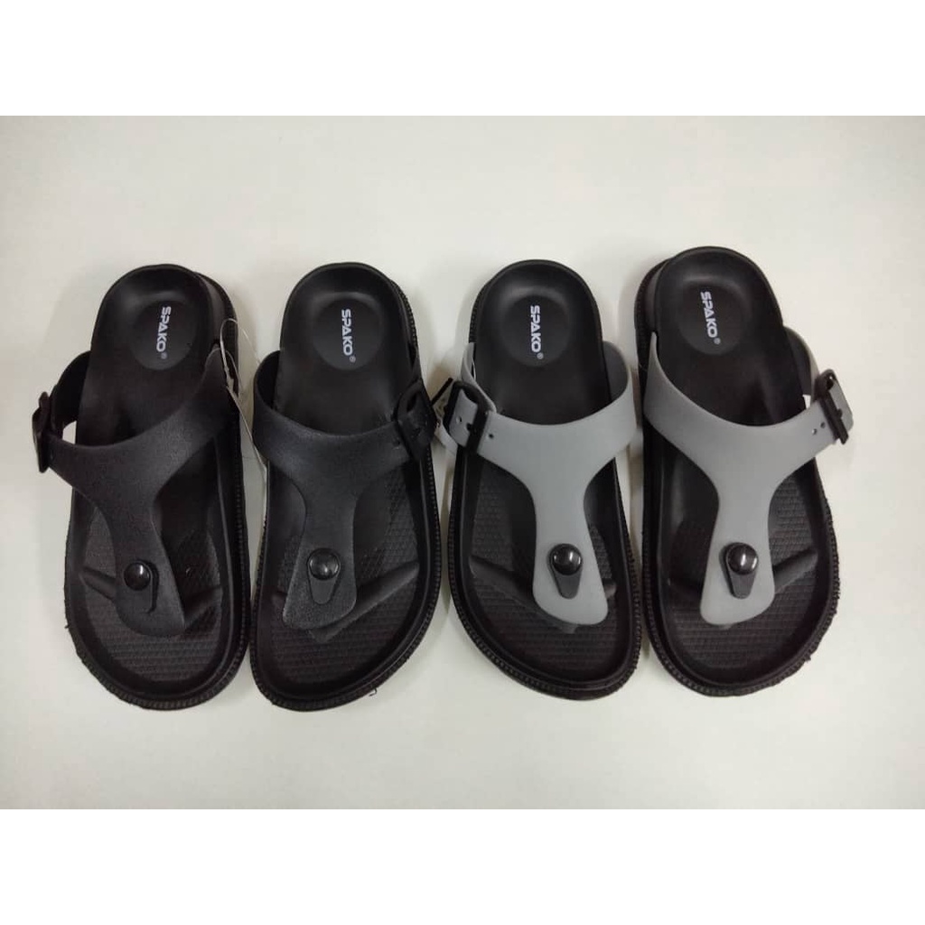 Spako Woman Sandal (Black/Grey) | Shopee Malaysia