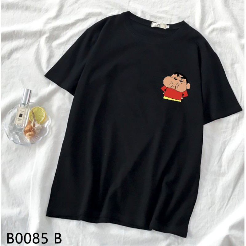 PINKHOUE8 Cotton T-Shirt Shinchan Men 2XL short sleeve streetwear Japan cartoon B0085 B0086 ...