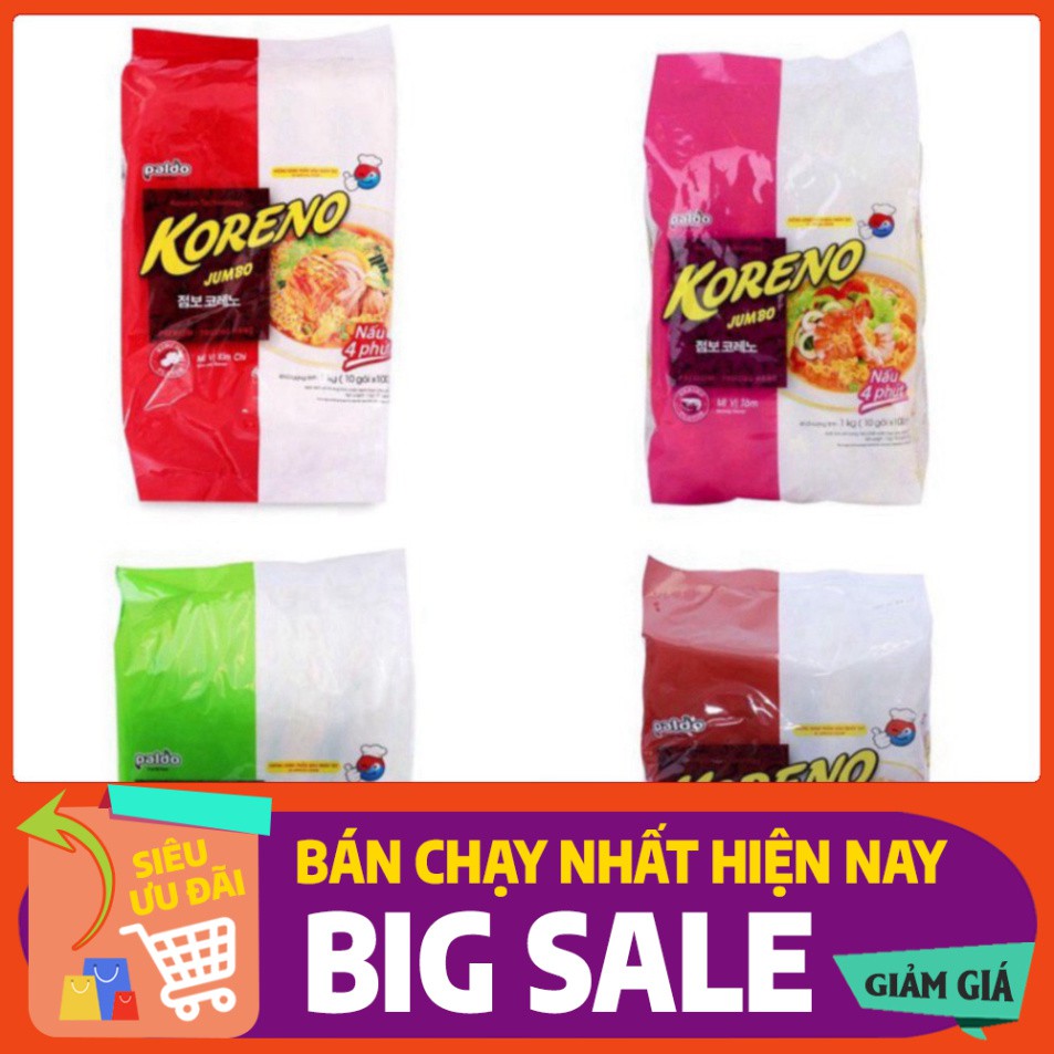 Koreno JUMBO KOREAN Instant Noodles 1KG CHICKEN/SHRIMP/SPICY BEEF ...