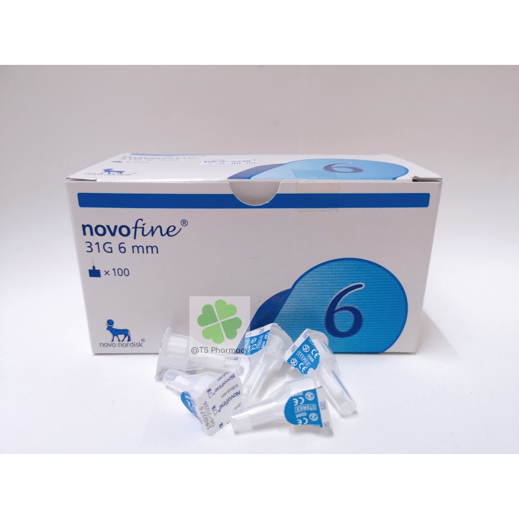 NovoFine Insulin Pen Needles 31G ( 0.25 x 6mm ) 100's | Shopee Malaysia