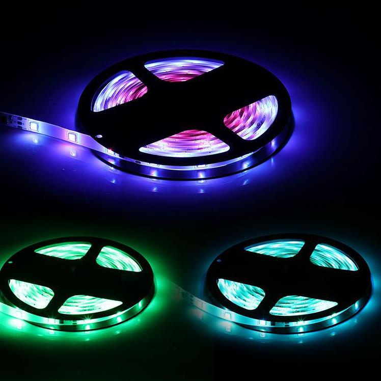 5050 RGB IP44 LED Strip Light With Remote Ready N9Z | Shopee Malaysia