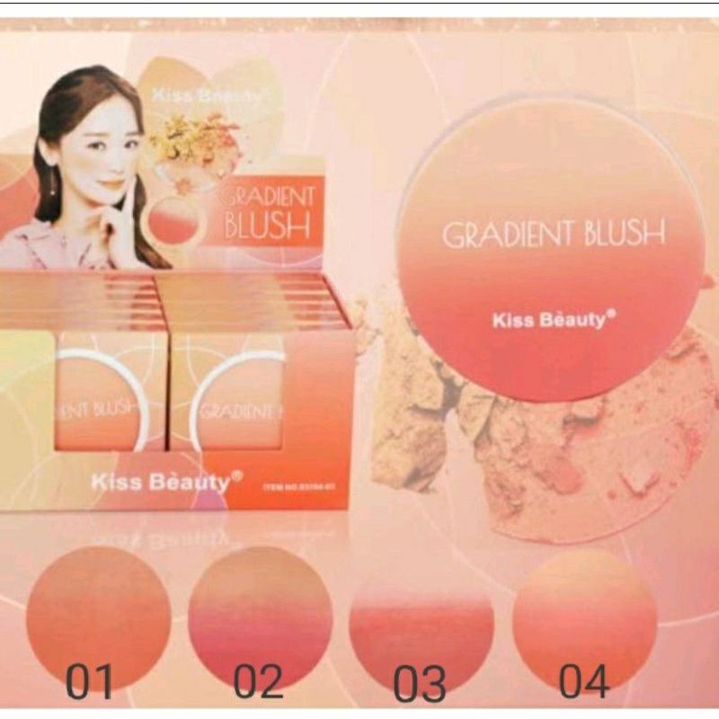 Blush ON KISS BEAUTY GRADATION / BLUSH ON KISS BEAUTY / BLUSH ON MEDAN ...