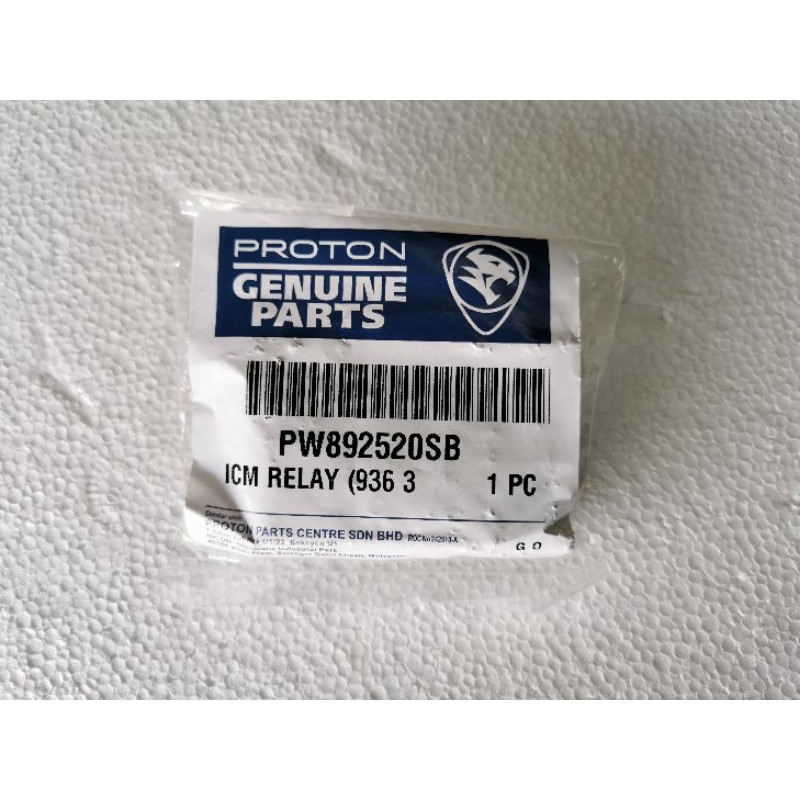 Original 100% Proton Fuel Pump Relay / ICM Relay for Proton Gen2 Exora ...