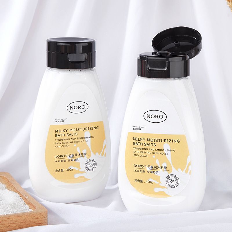 NORO bath salt milky moisturizing shower gel 400g milk bath whitening ...