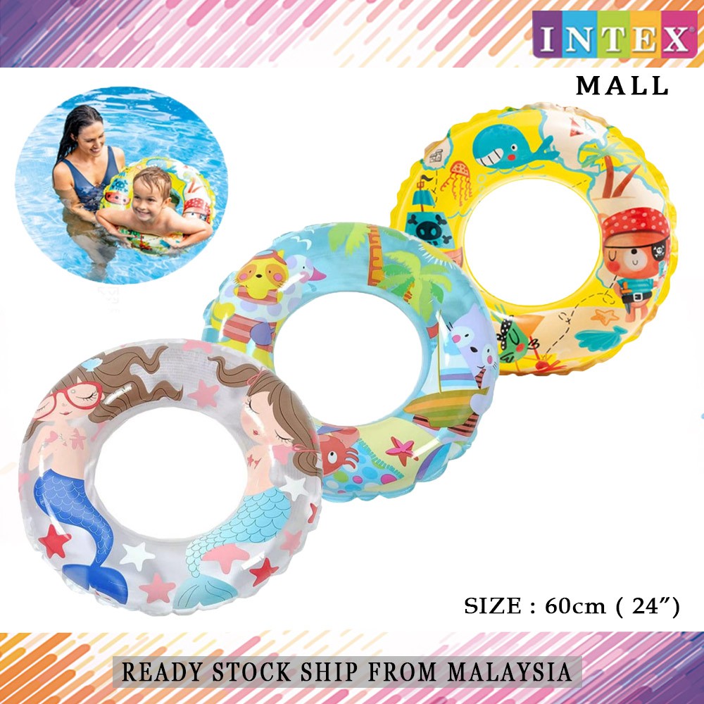 INTEX 24in Ocean Reef Transparent Rings IT 59242NP 1 unit | Shopee Malaysia
