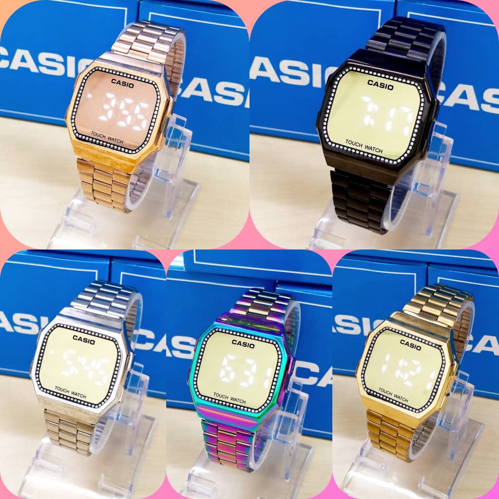 Casio Mirror Digital Watch Touch Screen Watch Jam Tangan Digital Watch ...