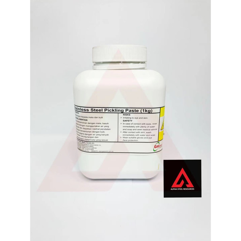 GASWORLD STAINLESS STEEL TIG WELDING PICKLING PASTE 1KG | Shopee Malaysia