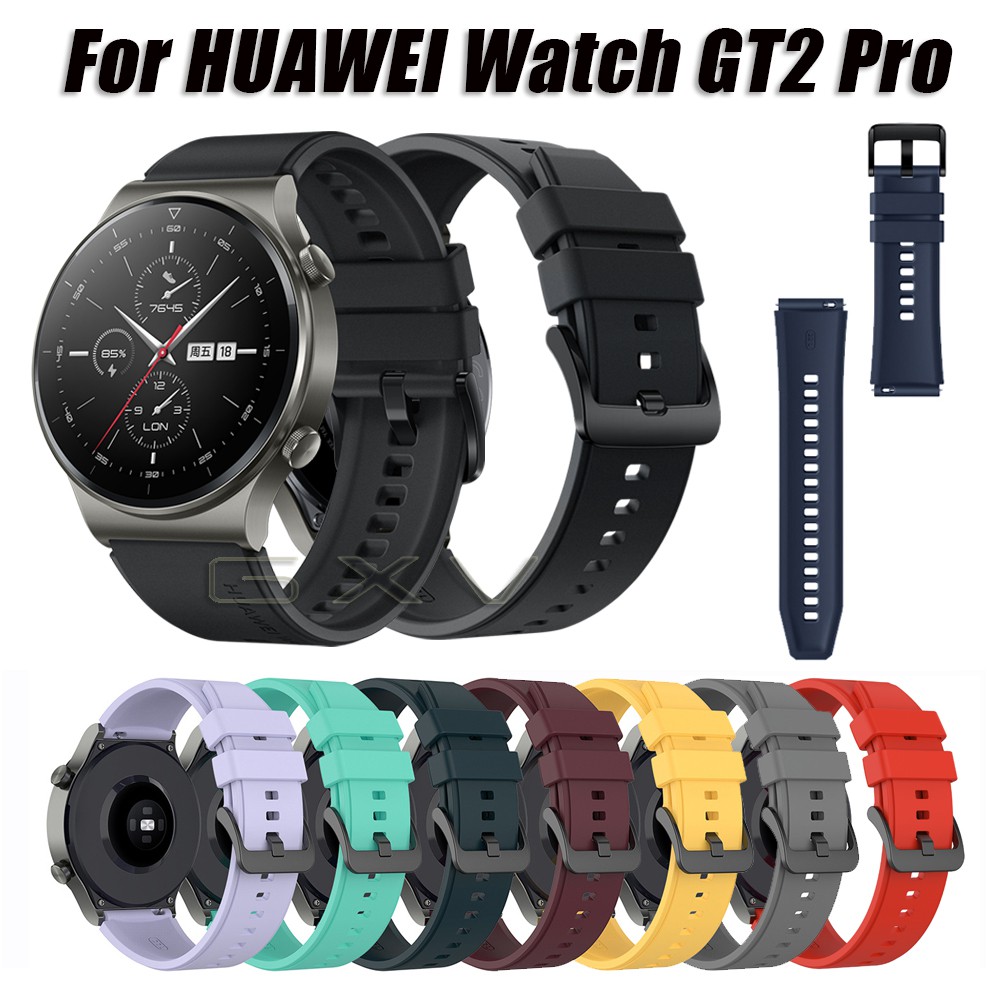 Sport Silicone Strap for Huawei Watch GT3 46mm GT2 Pro Band Original ...