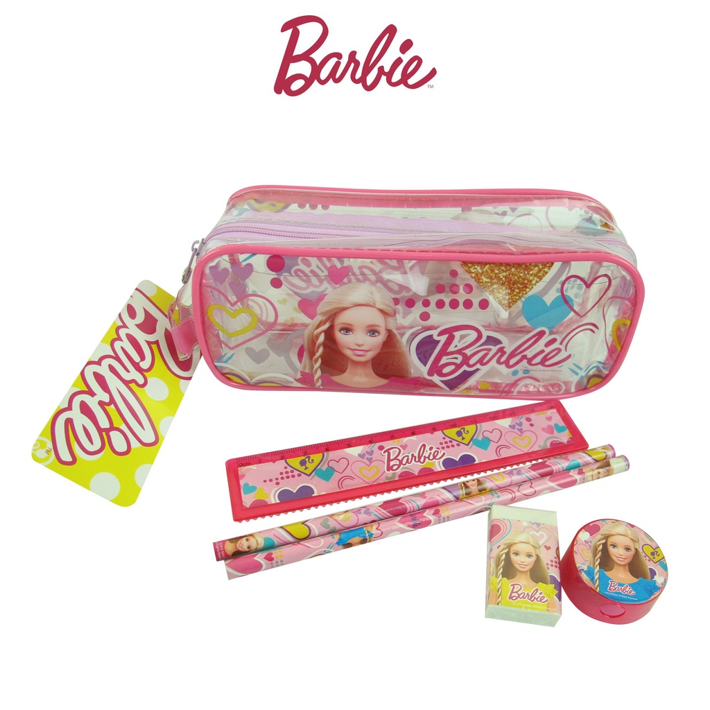 Barbie Stationery Set/Stationery Set Ori/Pencil Case/Ruler/Pencil ...