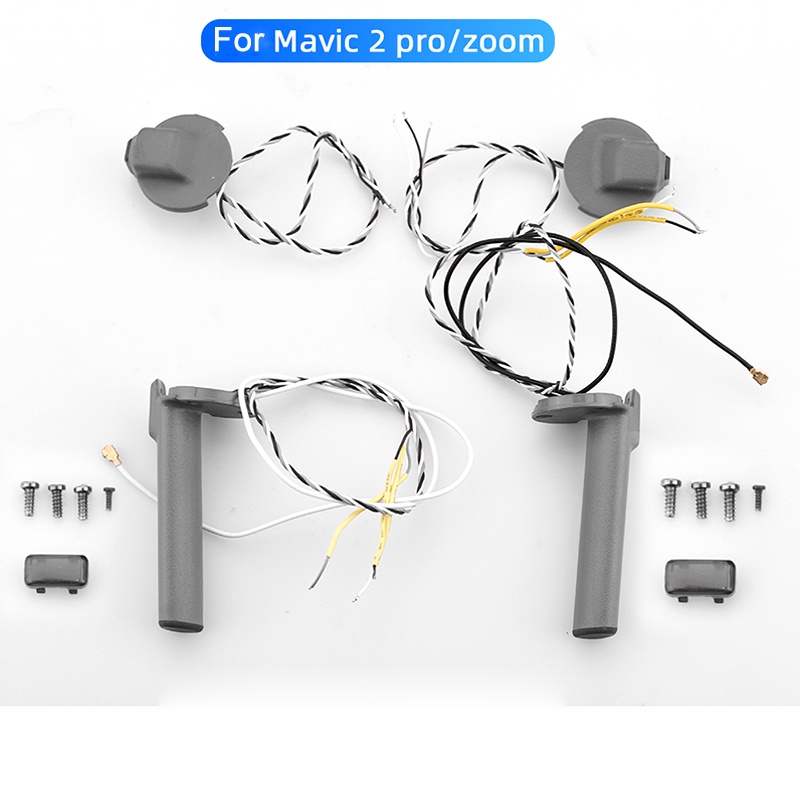 Original Front/Rear Motor Arm Landing Gear Left/Right Leg Cover w/ Antenna for DJI Mavic 2 Pro ...