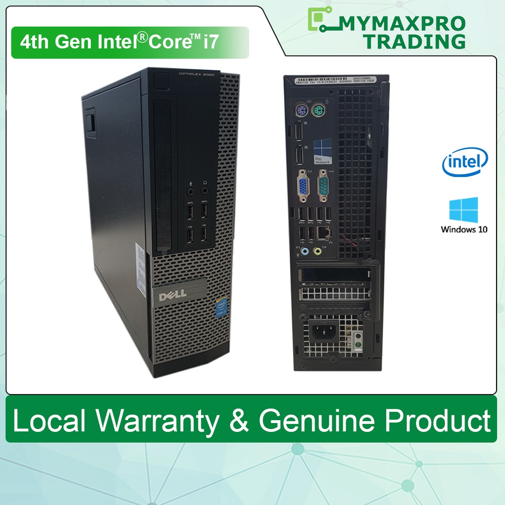PC i7 Dell Optiplex 9020 SFF Intel Core i7 (4th Gen) / 8GB RAM / 480GB ...
