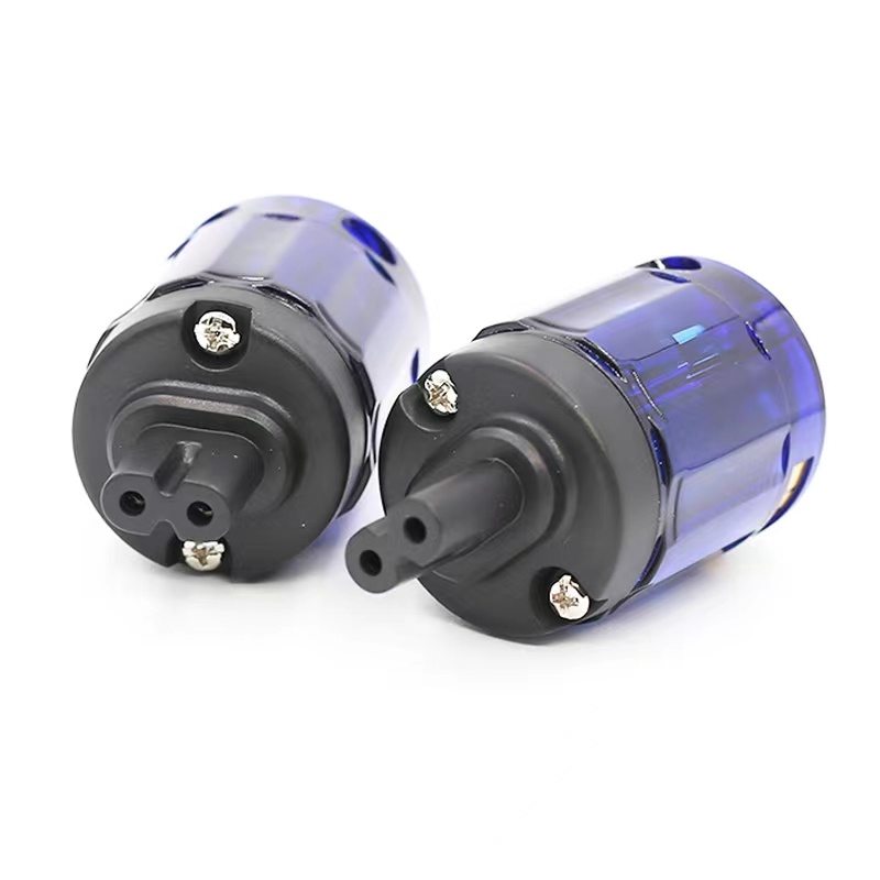 Hifi 2-pin oyaide C-037 IEC Plug Audio Power Cable Female Electrical ...