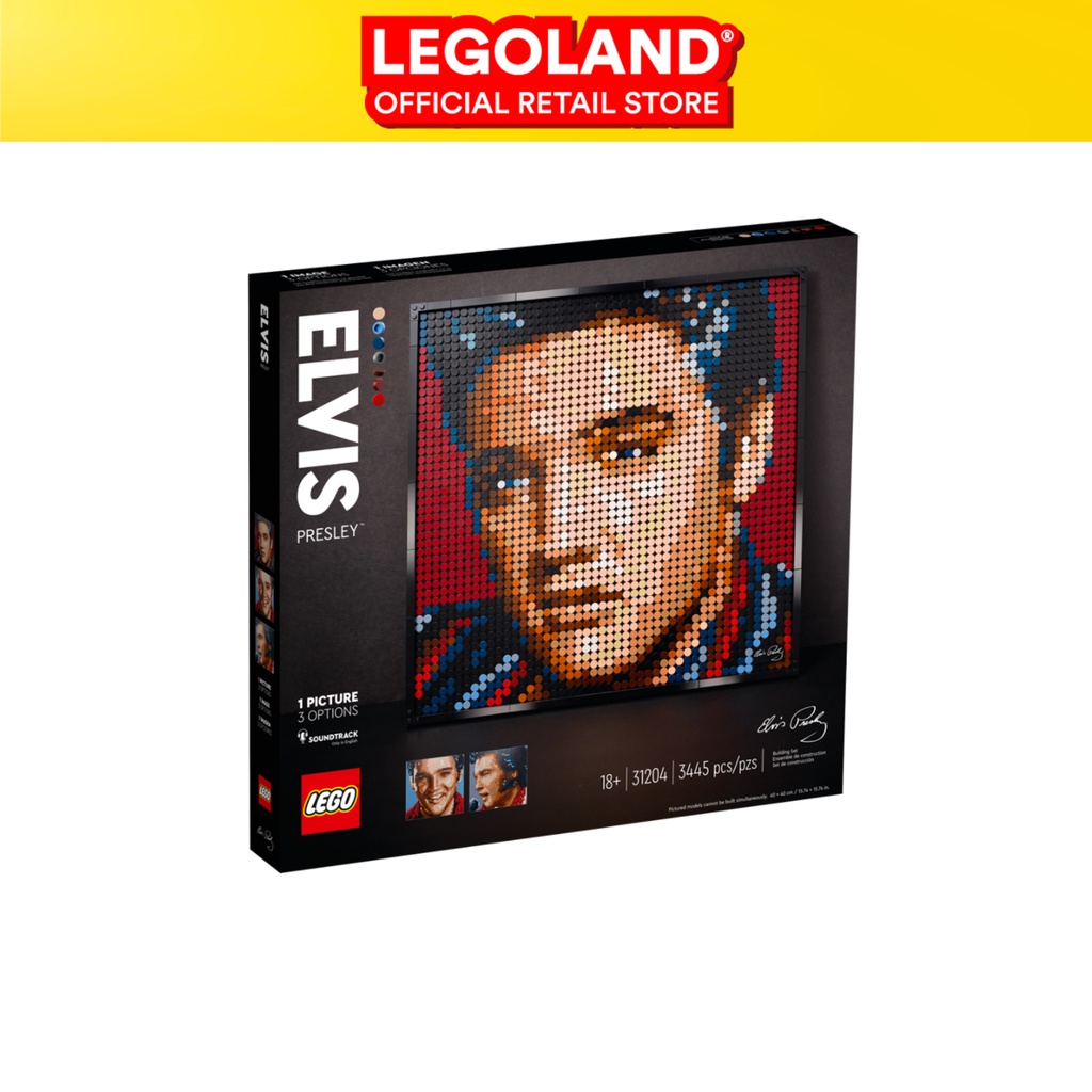 LEGO® Art Elvis Presley “The King” 31204 | Shopee Malaysia