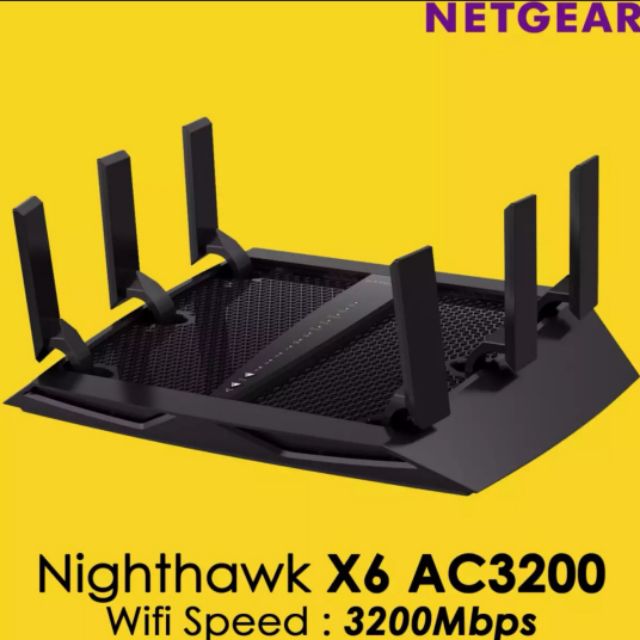 NETGEAR AC3000 Nighthawk X8 Smart WiFi Router (R8000-100NAS) | Shopee ...