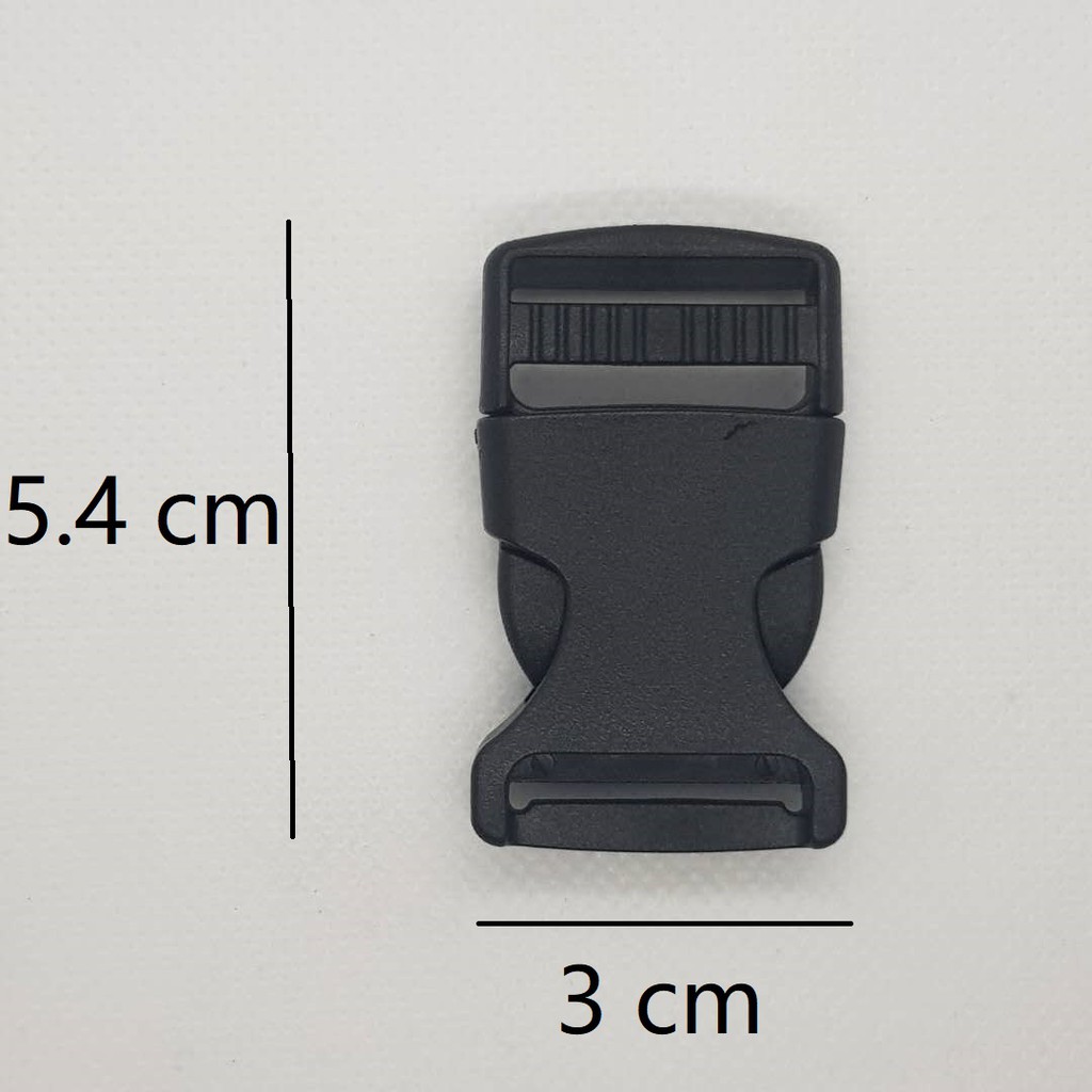 Plastic Buckle Cord Lock / Side Release Buckle Lock (1pc) | Shopee Malaysia