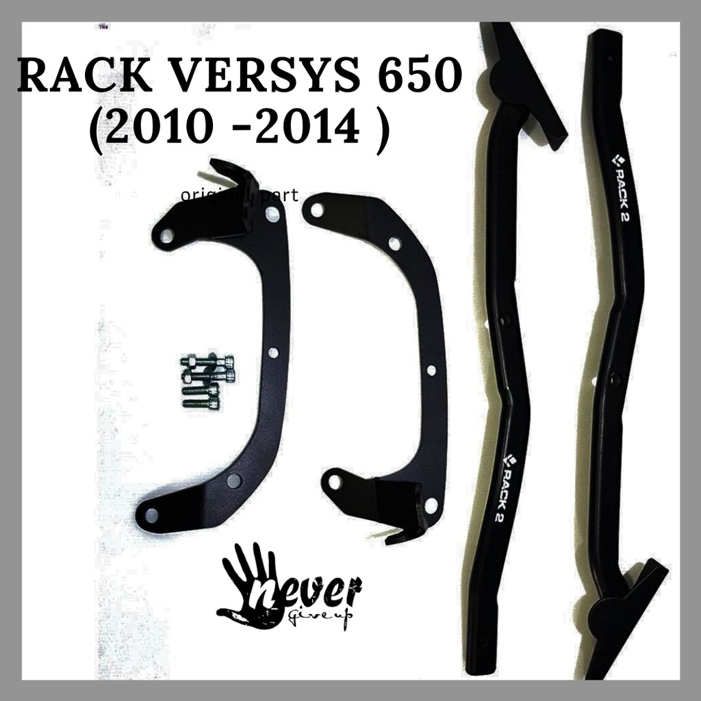 VERSYS 650 TOP BOX RACK HEAVY DUTY (2010 - 2014) | Shopee Malaysia