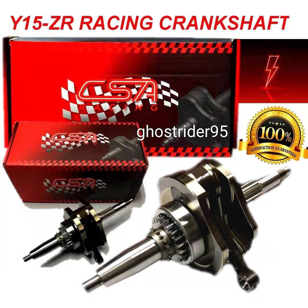 Y15 Y15ZR AUTO KAPAK CSA RACING CRANKSHAFT AXE JET 1.5MM 3MM 4.5MM (+3MM +6MM +9MM) YAMAHA YTZ5S ...