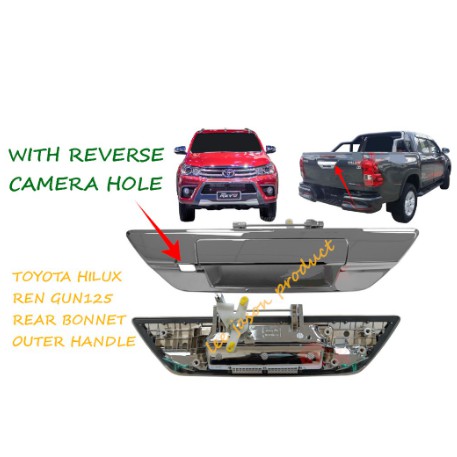 TOYOTA HILUX REVO GUN125 REAR BONNET OUTER HANDLE | Shopee Malaysia