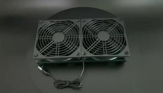 🔥1800RPM Modem Fan Router Set-top Box Cooling Fan TV Box Cooler Desktop ...