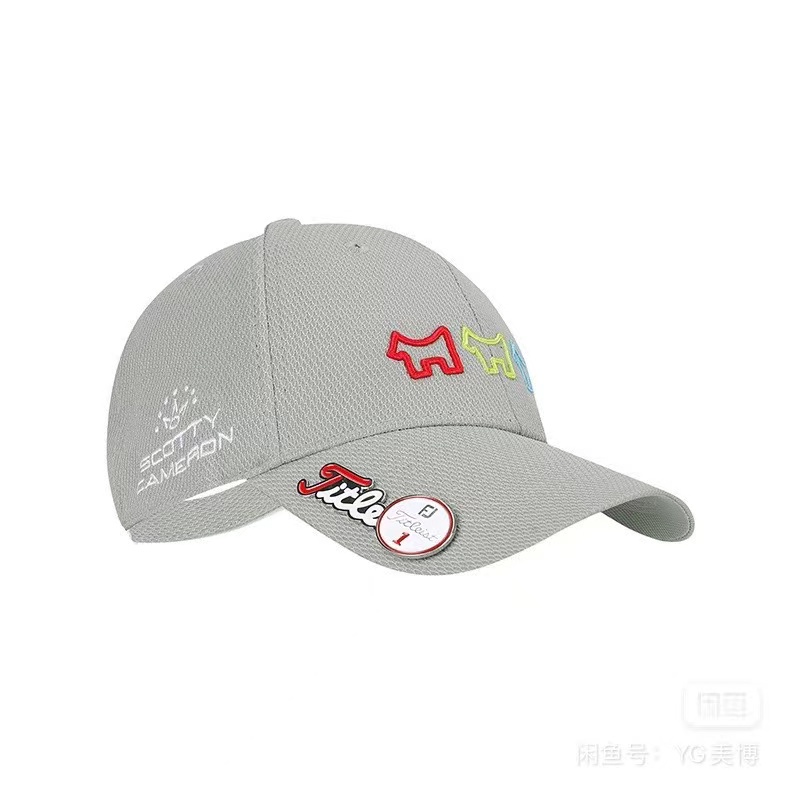 [SCOTTY CAMERON] golf Cap Men's Breathable Hat Men Women Sports Sun Cap ...