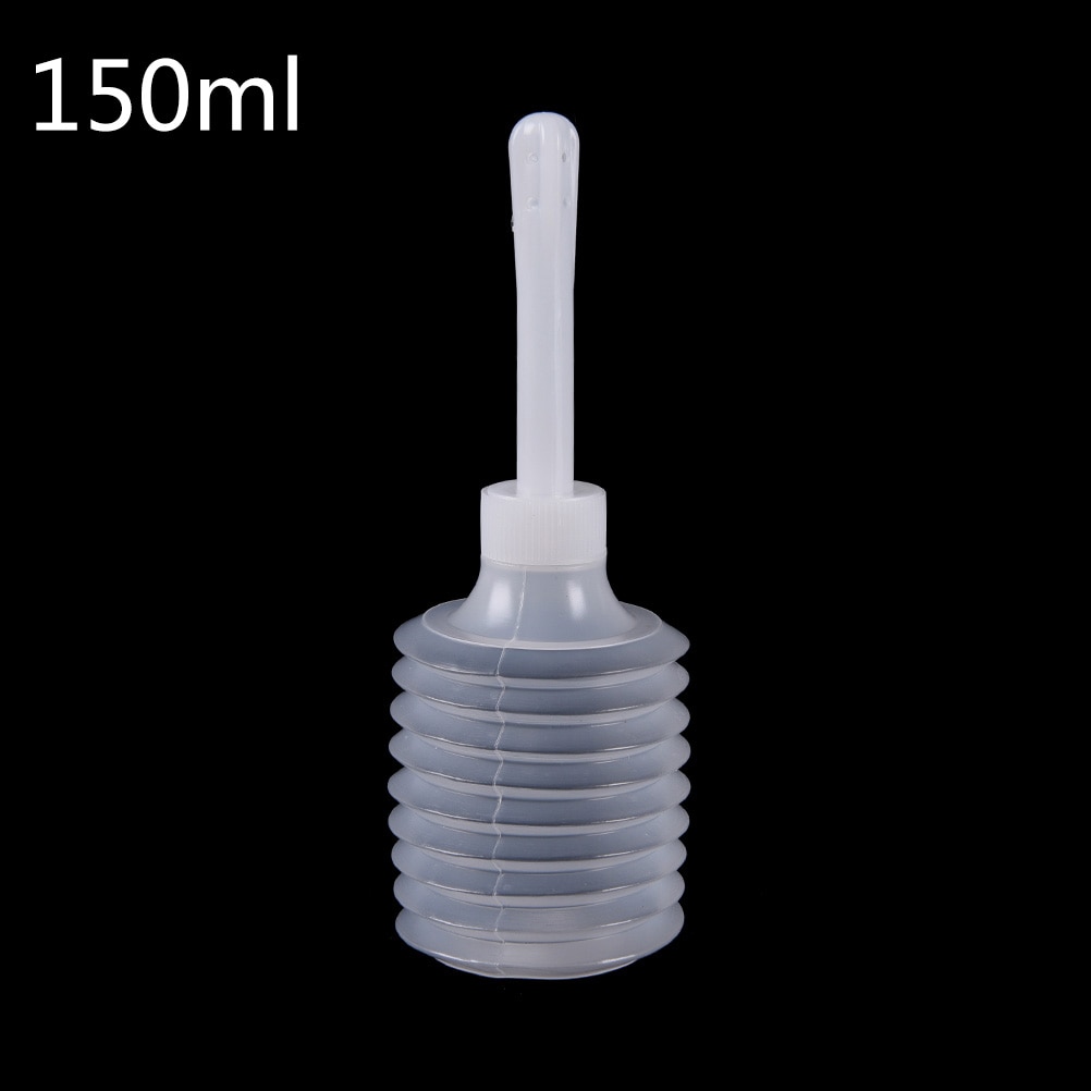 89ml 160ml 220ml Pear Shaped Enema Rectal Shower Cleaning System
