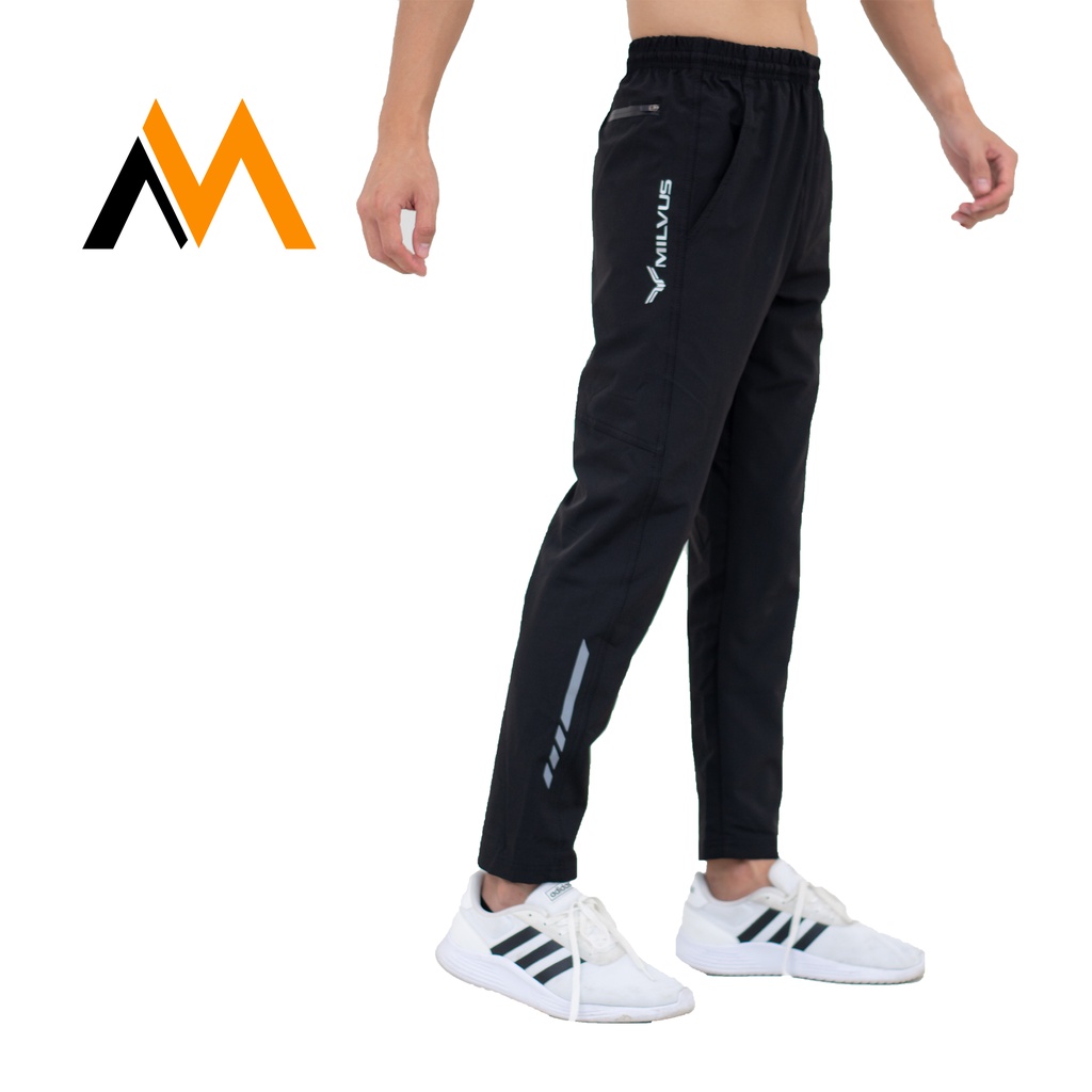 MILVUS M13013 Seluar Panjang Tracksuit Slim-Fit S-XXL | Tracksuit Slim ...