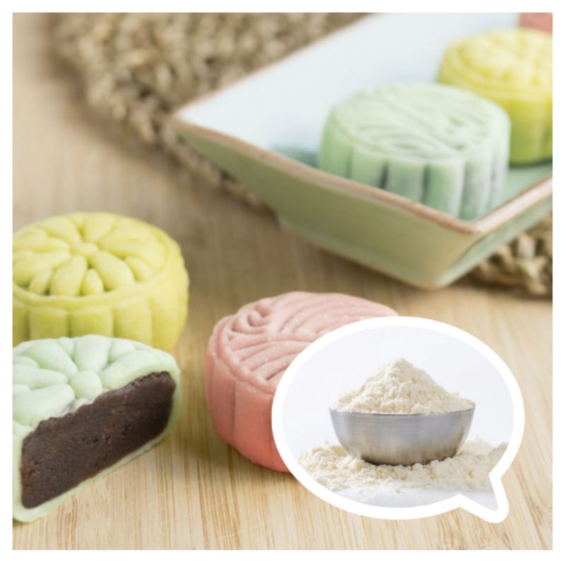 Koh Fun 100% Hong Kong / 纯香港糕粉 冰皮月饼 / cooked glutinous rice flour 100gm ...