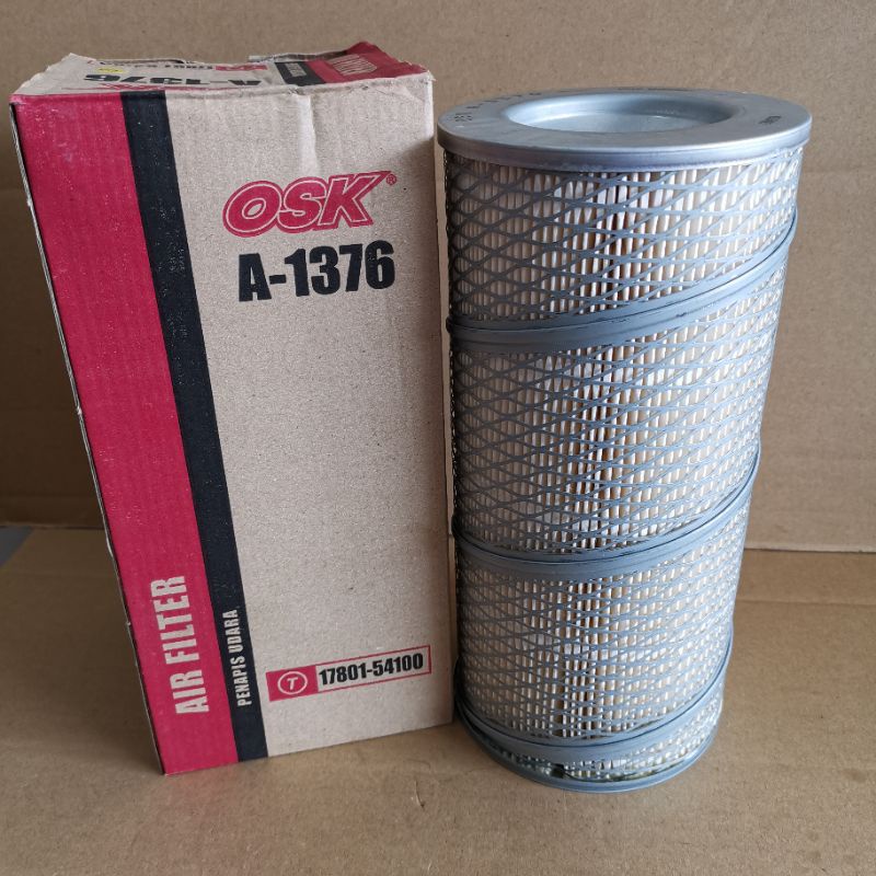 OSK Toyota Hiace LH113 Air Filter A1376 17801-54100 (OSK) | Shopee Malaysia